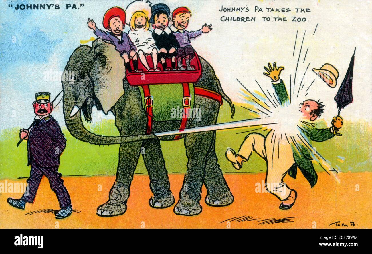 Comic elephant hi-res stock photography and images - Alamy