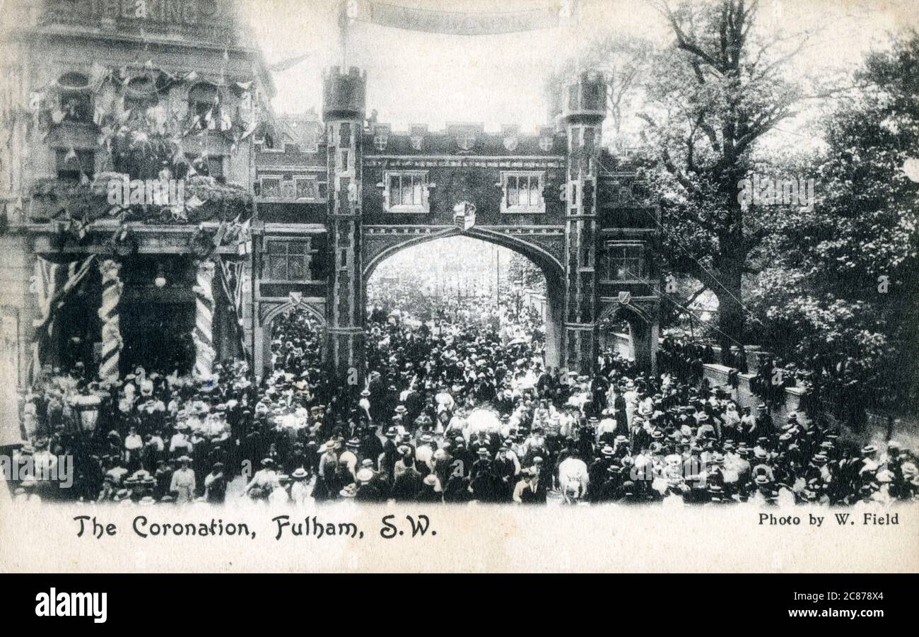 King edward vii coronation celebrations hi-res stock photography and ...