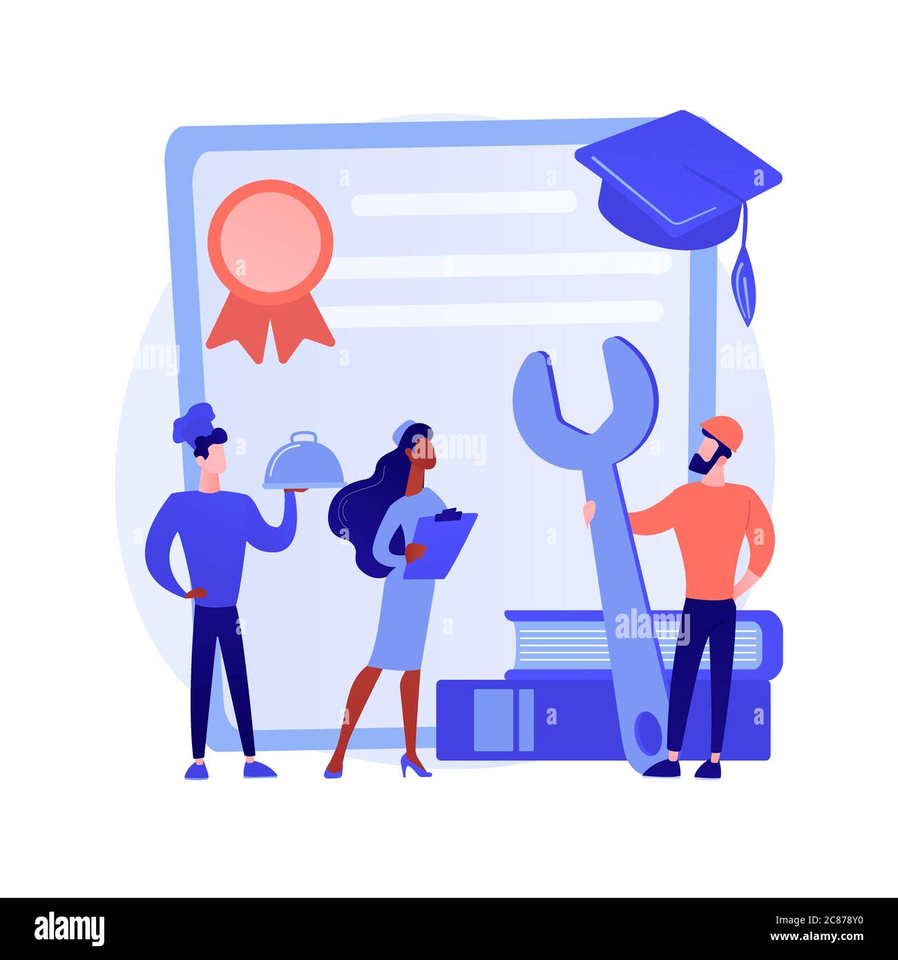 Restaurant quality certificate vector concept metaphor Stock Vector ...