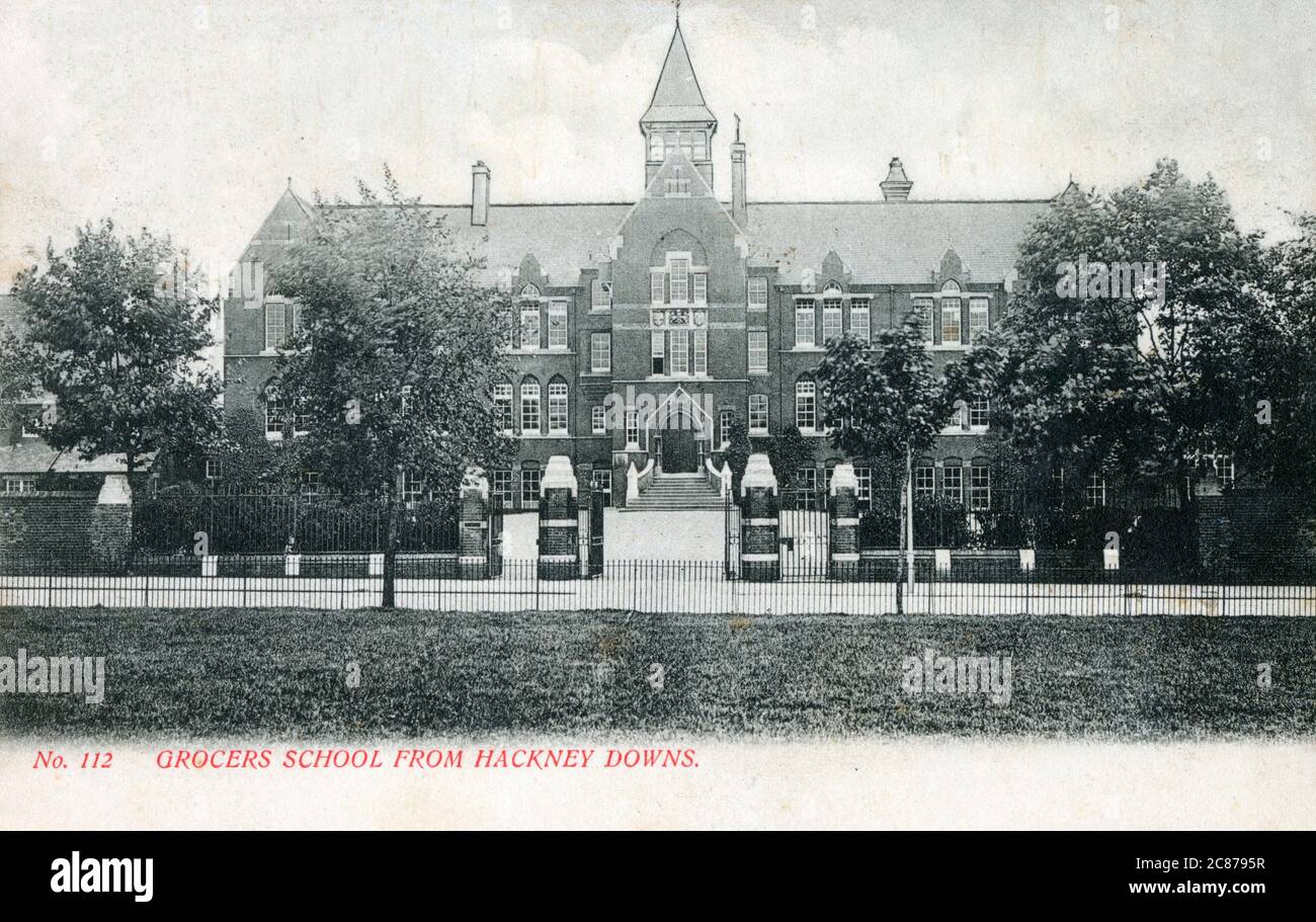 The Grocer's School viewed from Hackney Downs - Downs Park Road Lower ...