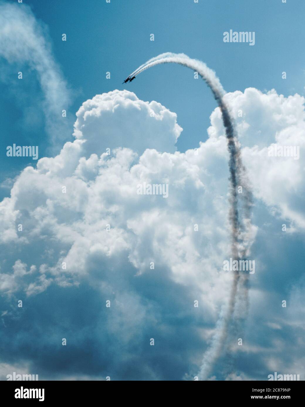Vintage Air Show during Seafair in Seattle, WA Stock Photo - Alamy