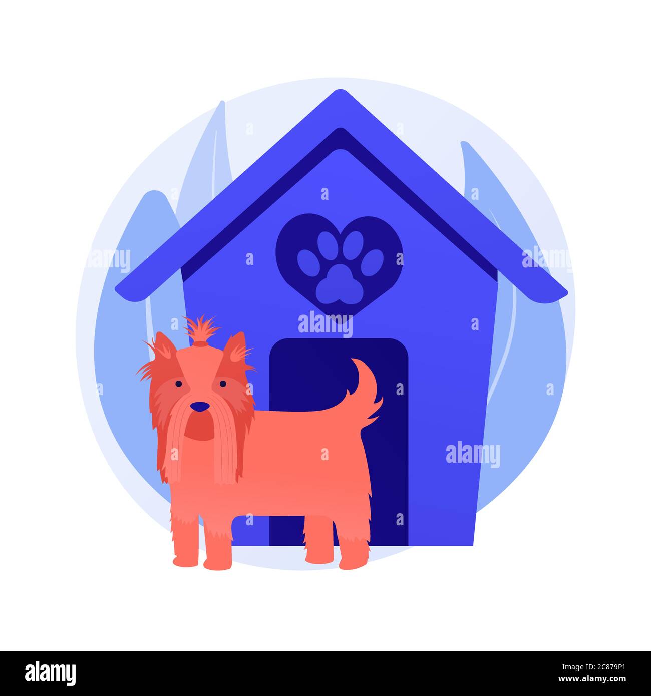 Dogs friendly place vector concept metaphor Stock Vector Image & Art ...