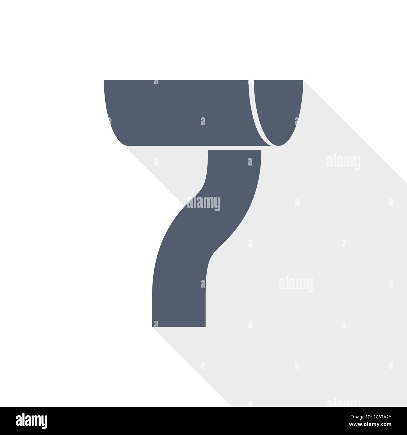 Plastic gutter Stock Vector Images - Alamy