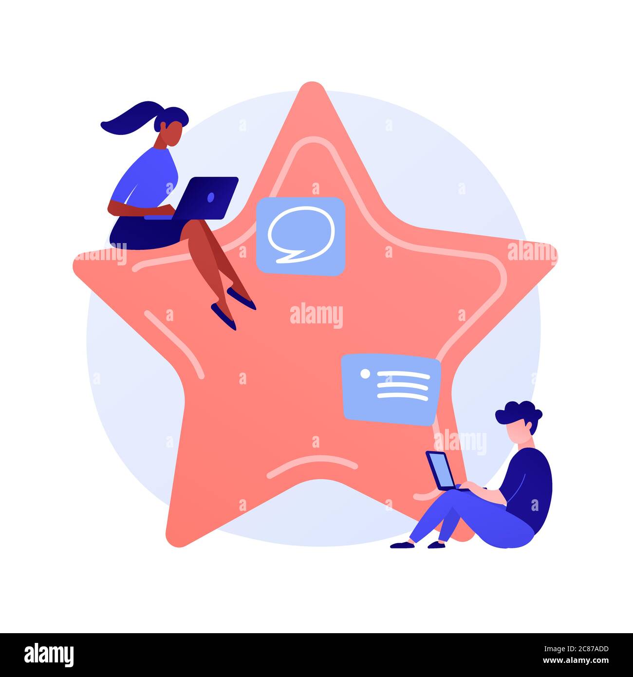 User feedback vector concept metaphor Stock Vector Image & Art - Alamy