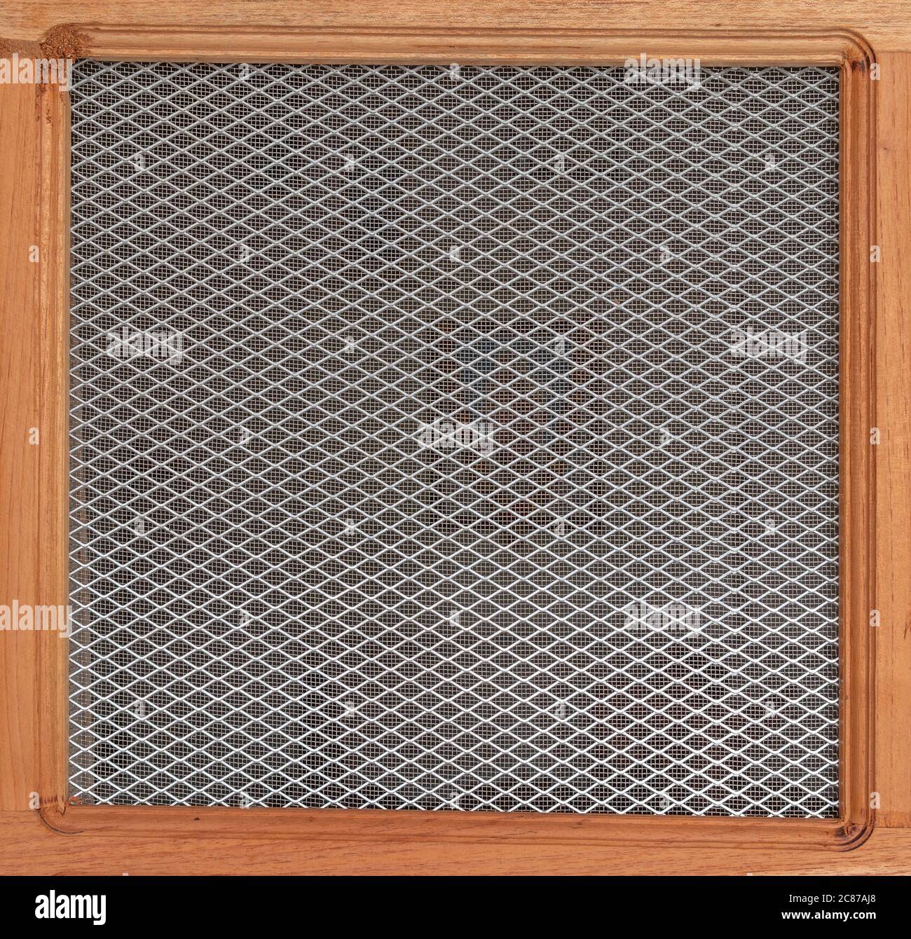 Net, steel and aluminum grid fence texture background and backdrop ...