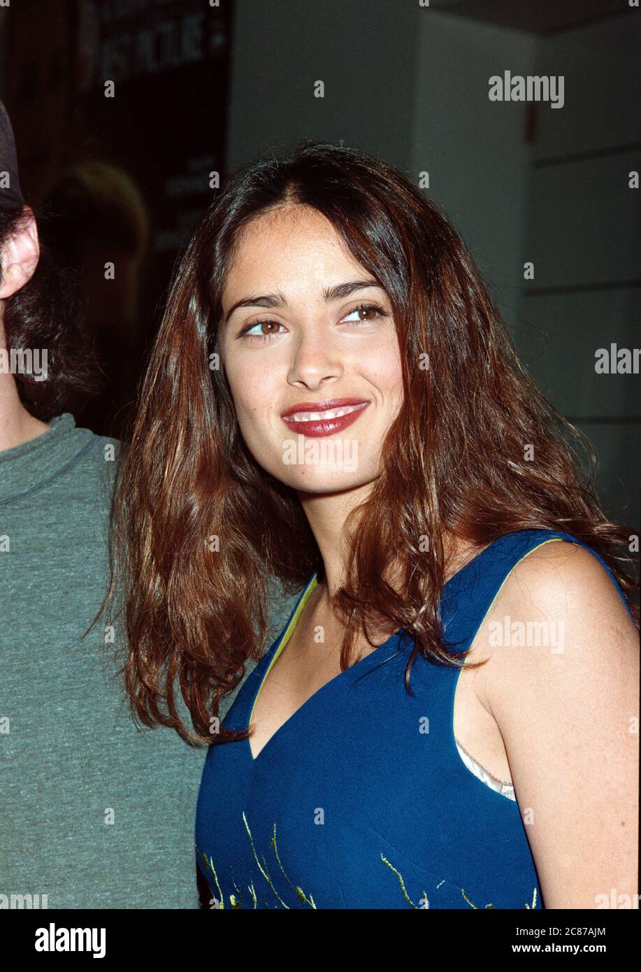 Salma hayek portrait hi-res stock photography and images - Alamy