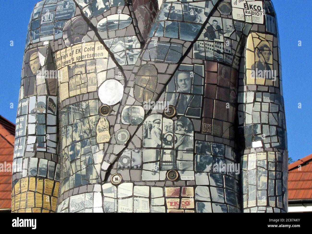 commemorative bronze sculpture in memory of Eric Cole founder of the ...