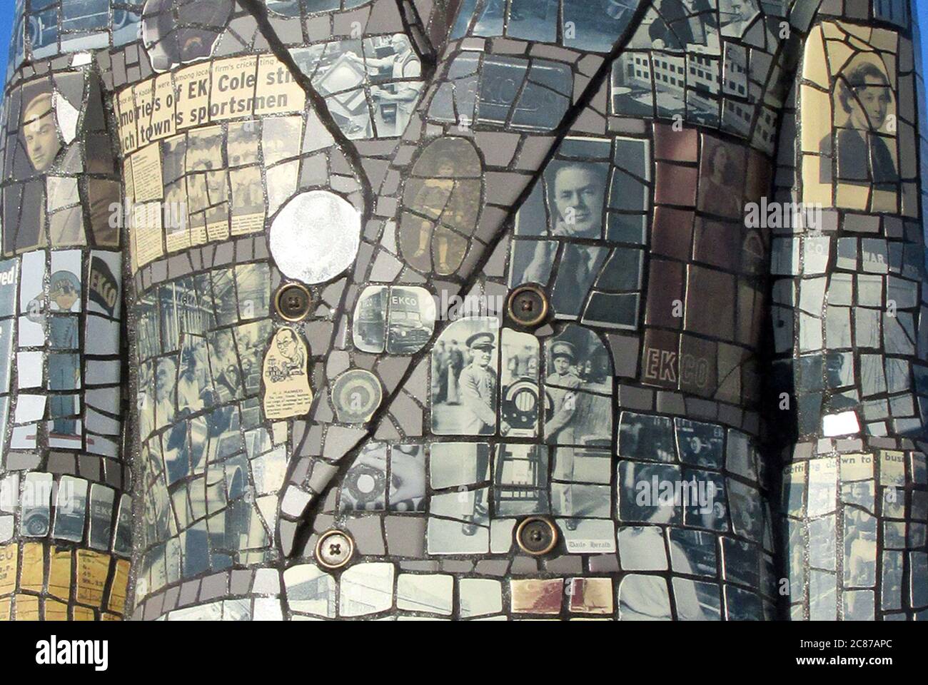 commemorative bronze sculpture in memory of Eric Cole founder of the ...