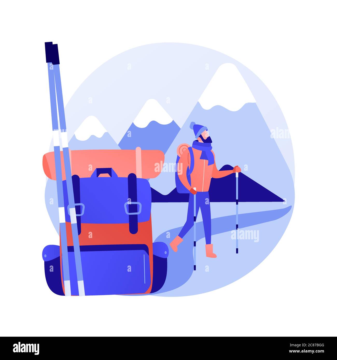 Mountain expedition vector concept metaphor Stock Vector Image & Art ...