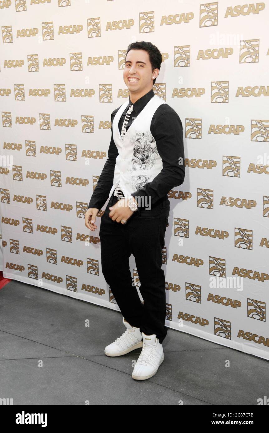 Colby O'Donis attends the 2009 ASCAP Pop Music Awards at the ...