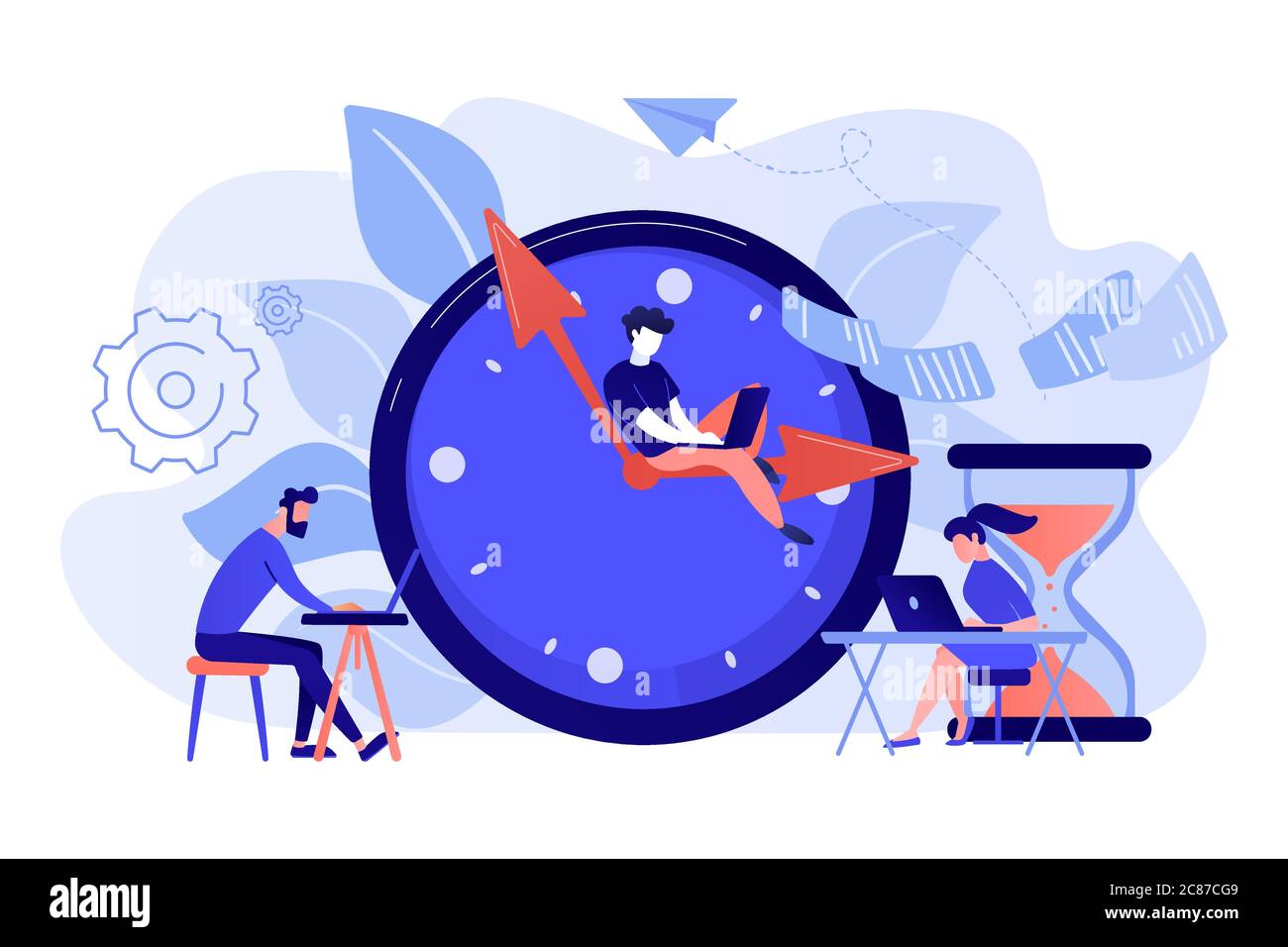 Deadline concept vector illustration Stock Vector Image & Art - Alamy