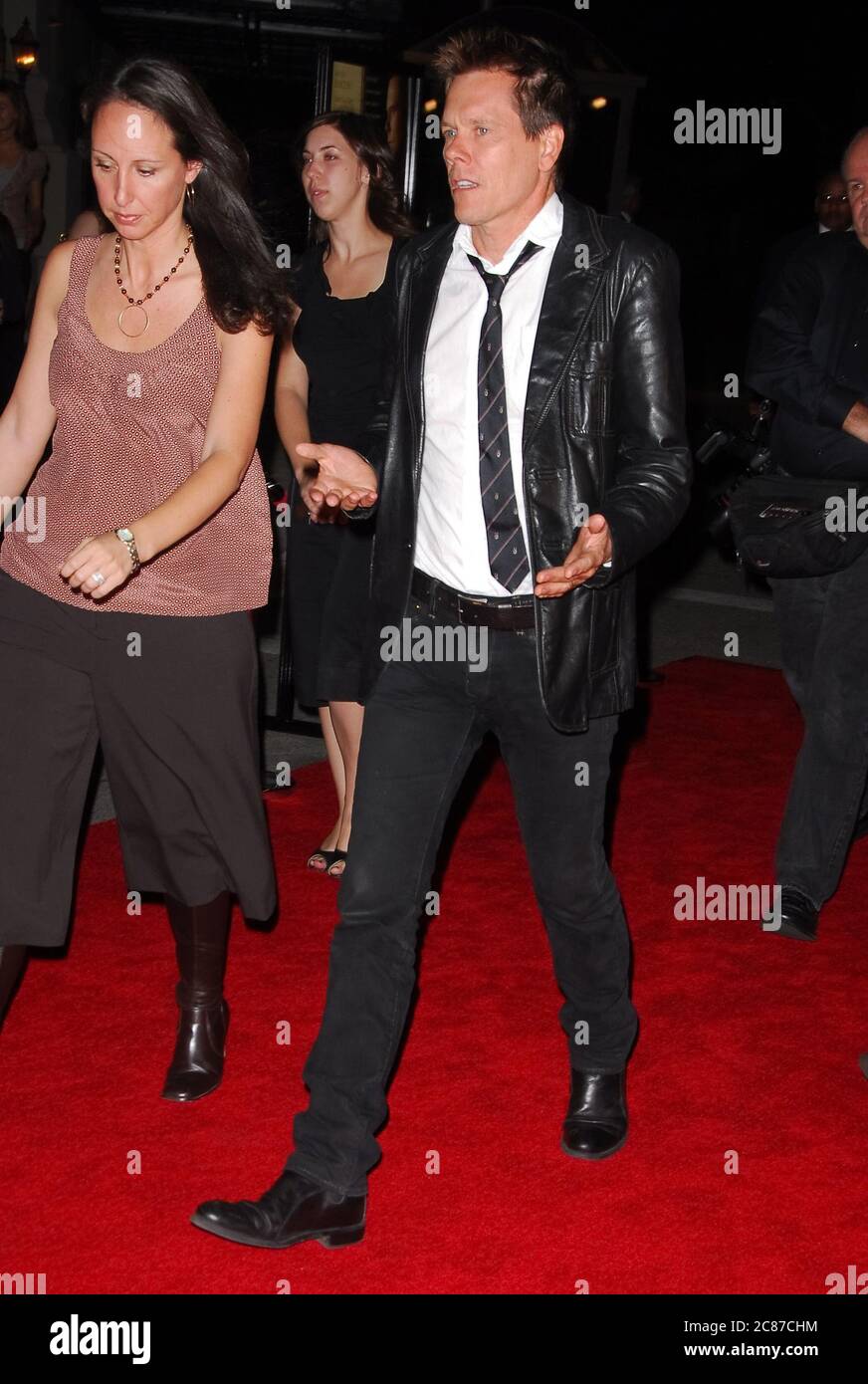 Kevin Bacon at the Los Angeles Premiere of "Rails & Ties" held at the ...