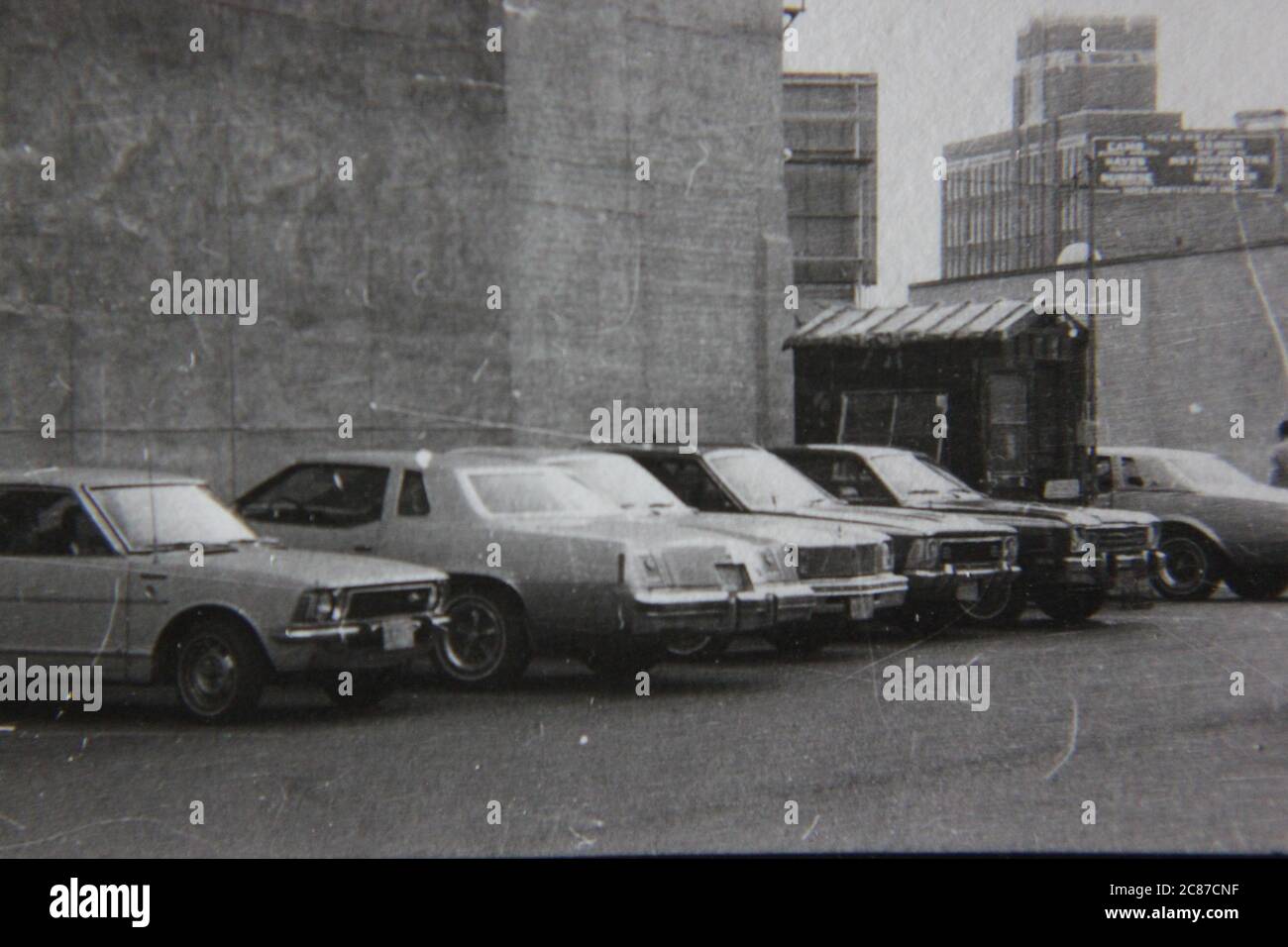 1970s Parking Lot High Resolution Stock Photography and Images - Alamy