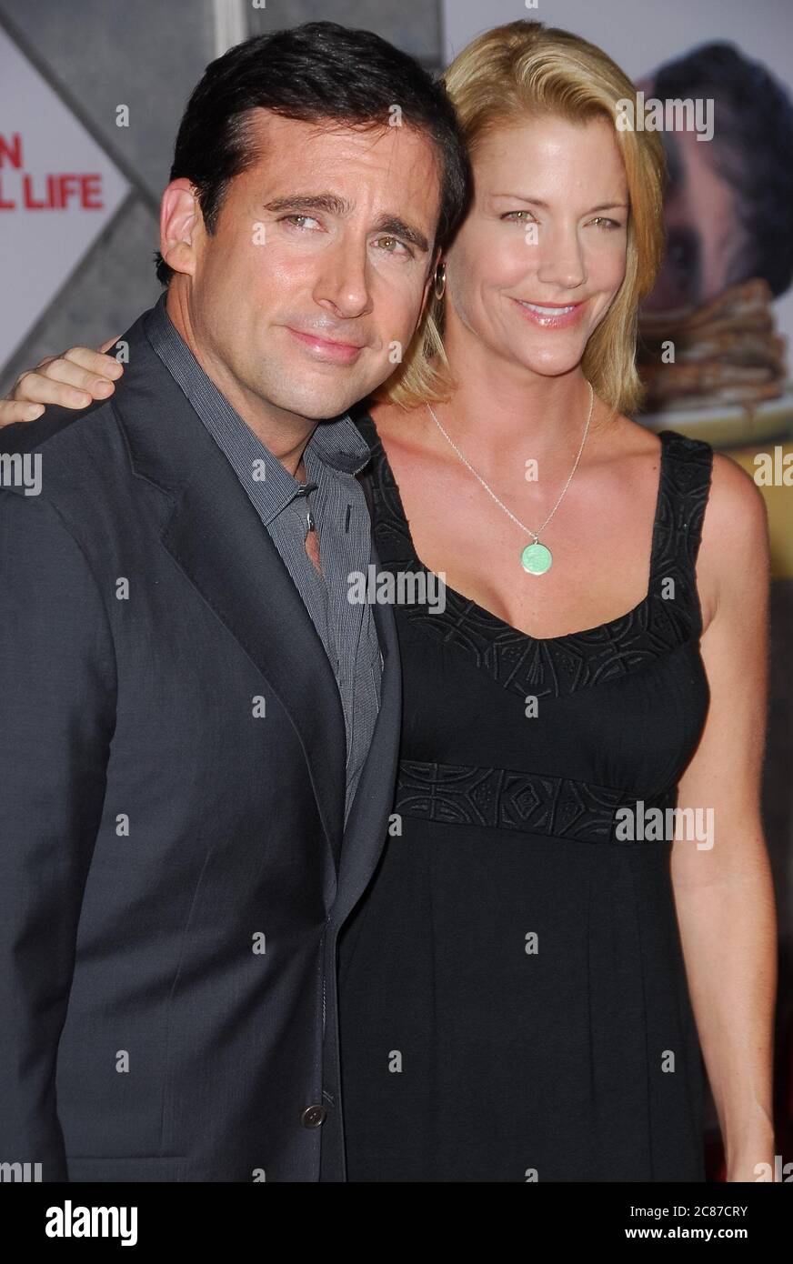 Steve Carell and Wife Nancy Walls at the World Premiere of "Dan In Real ...
