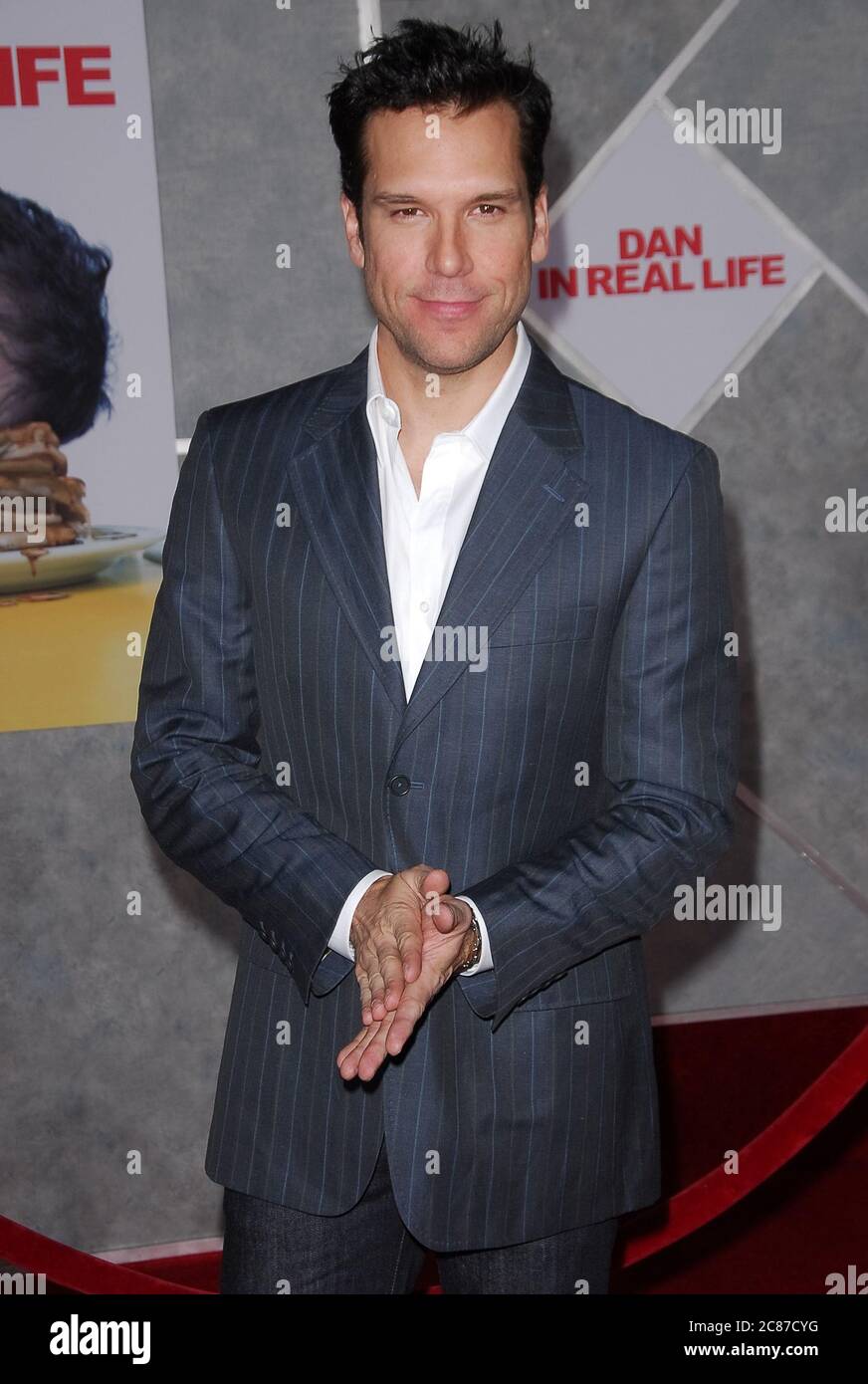 Dane Cook at the World Premiere of "Dan In Real Life" held at the El ...
