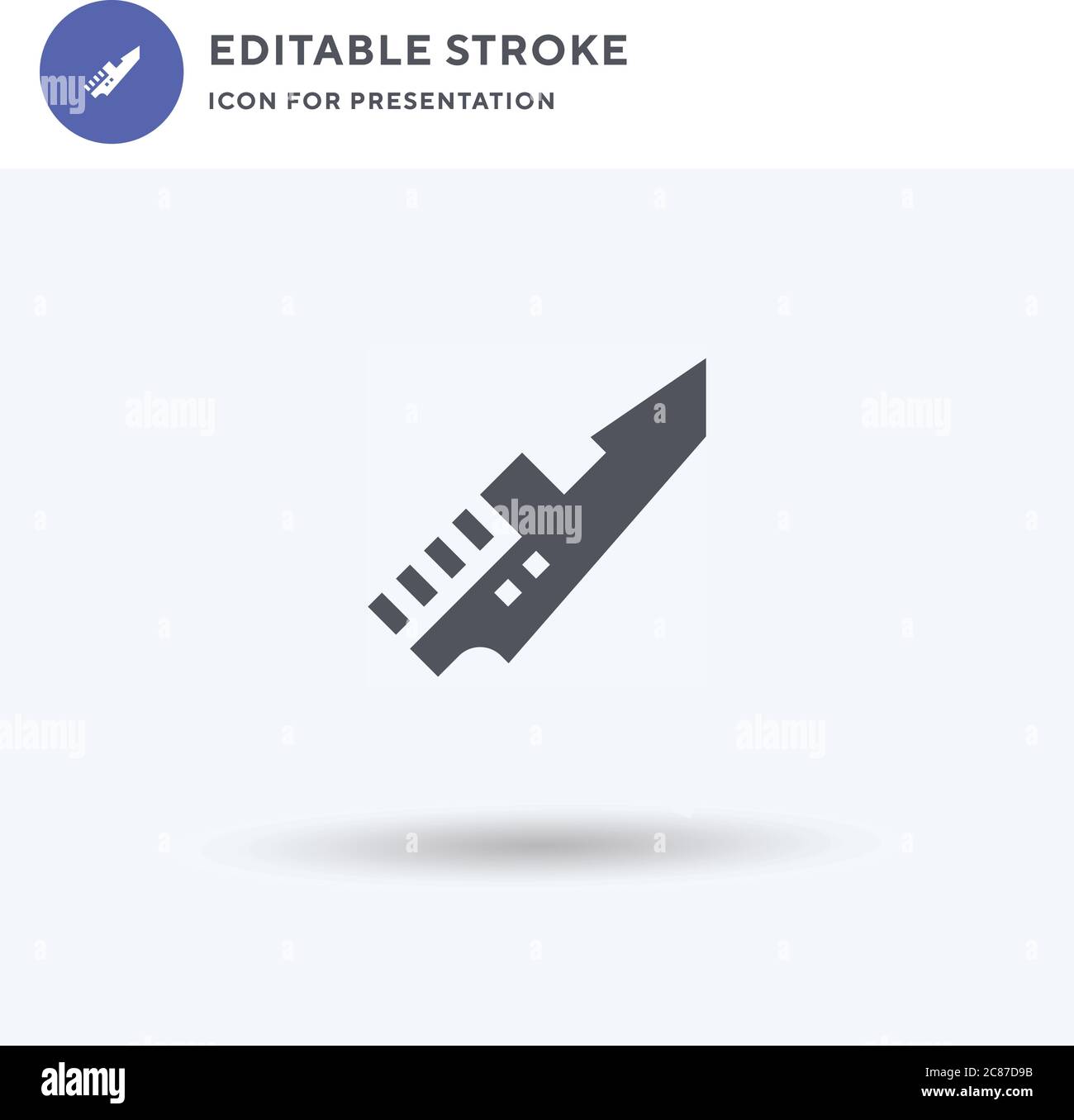 Keytar icon vector, filled flat sign, solid pictogram isolated on white ...