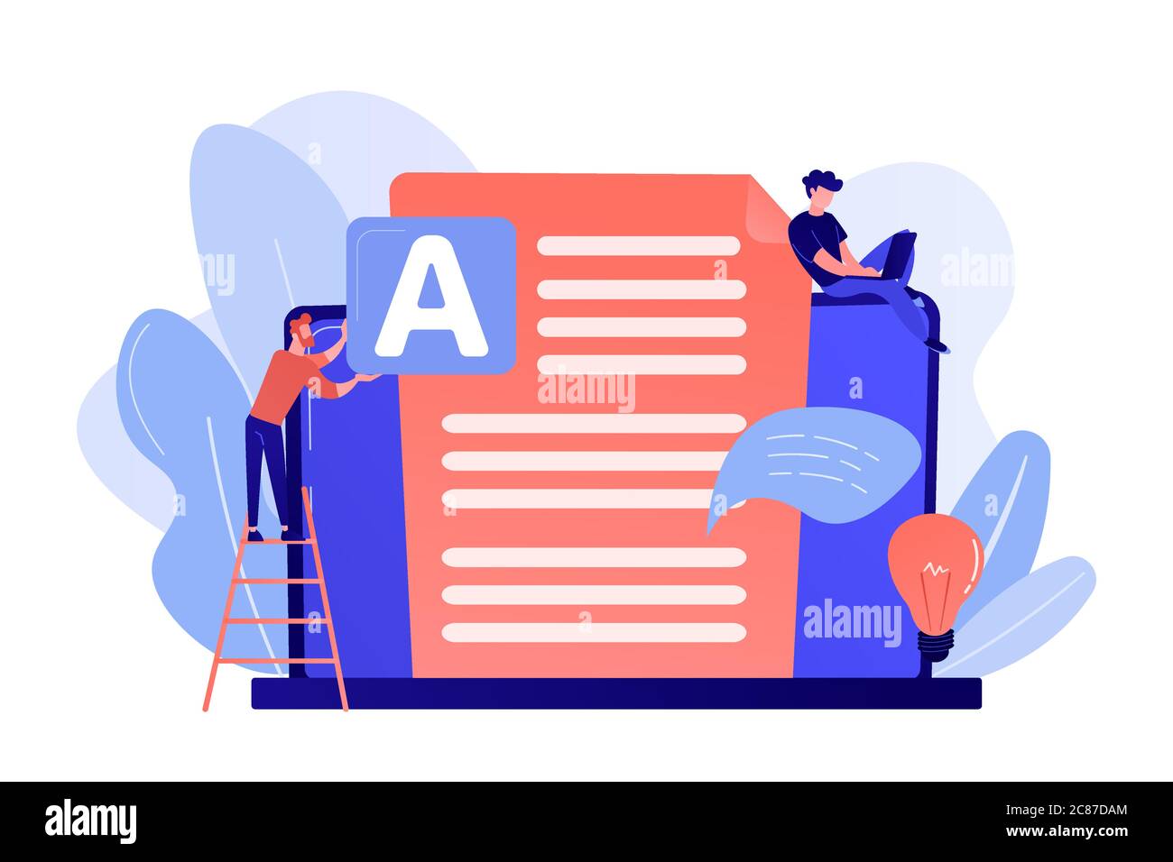 Copywriting concept vector illustration Stock Vector Image & Art - Alamy