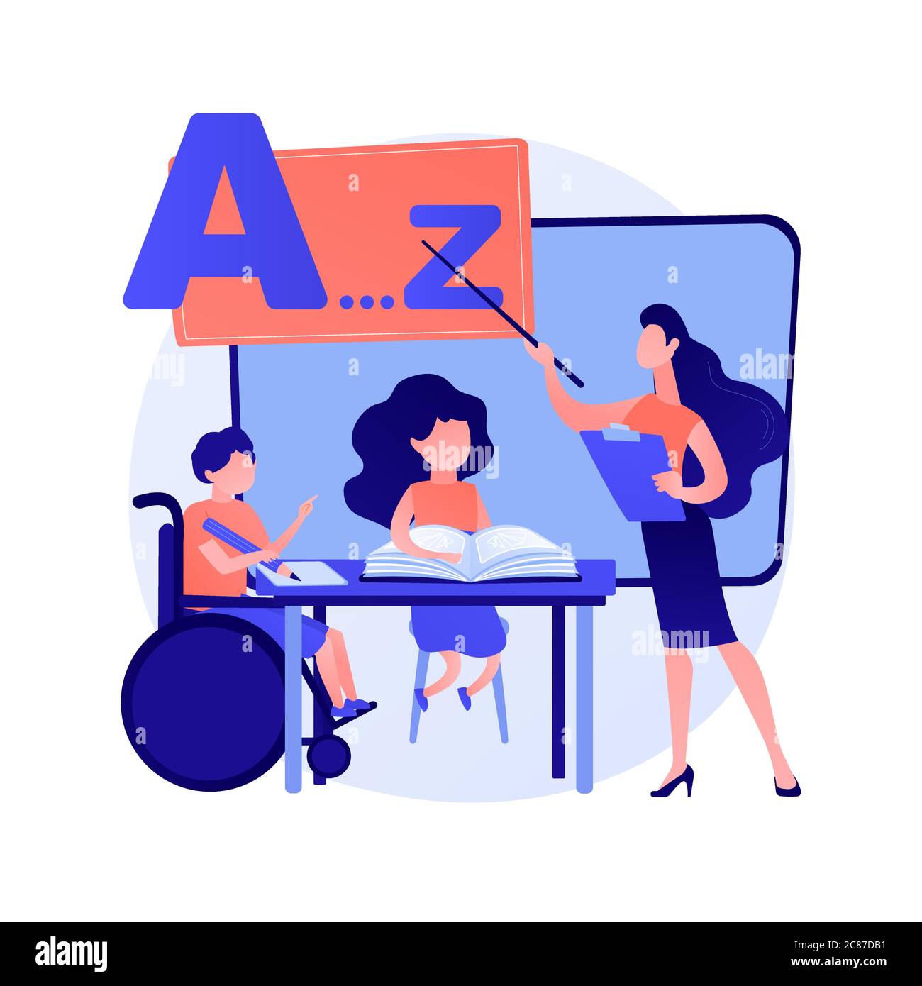 Wheelchair girl child Stock Vector Images - Alamy