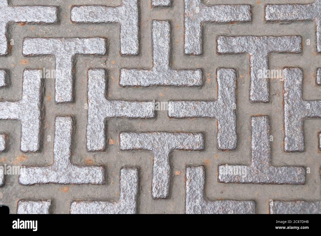 pattern style of steel floor for background Stock Photo - Alamy