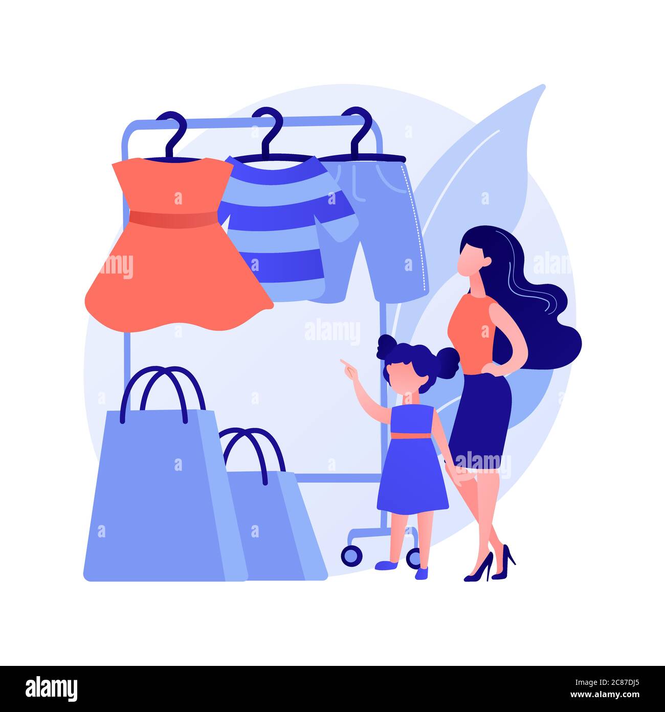 Kids fashion vector concept metaphor Stock Vector Image & Art - Alamy