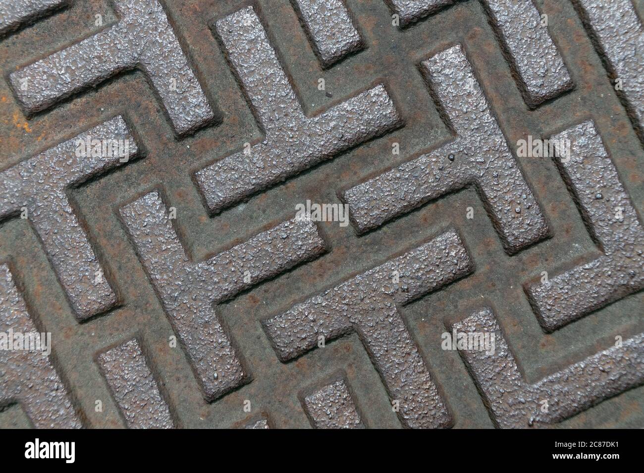 pattern style of steel floor for background Stock Photo - Alamy