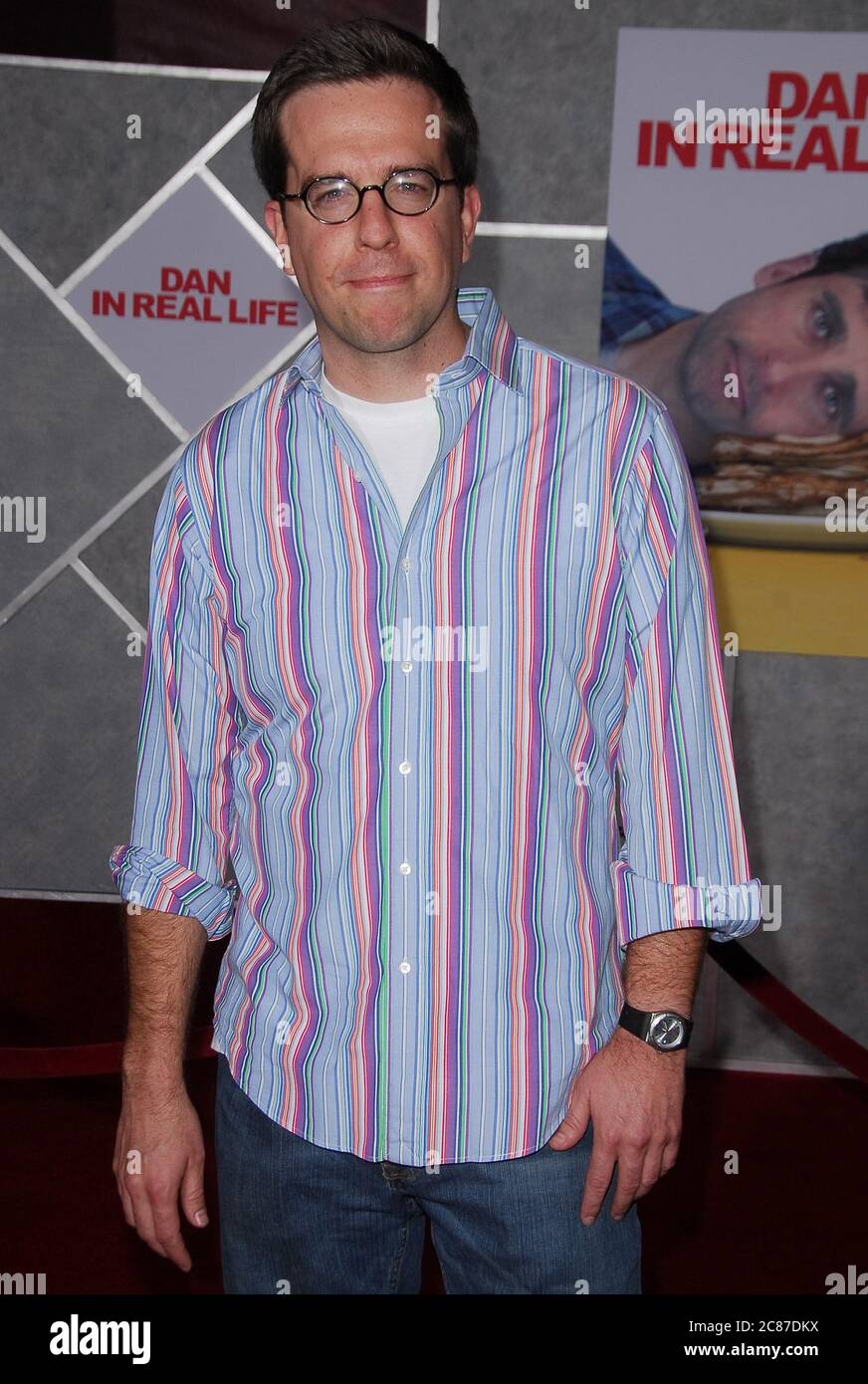 Ed Helms at the World Premiere of "Dan In Real Life" held at the El ...