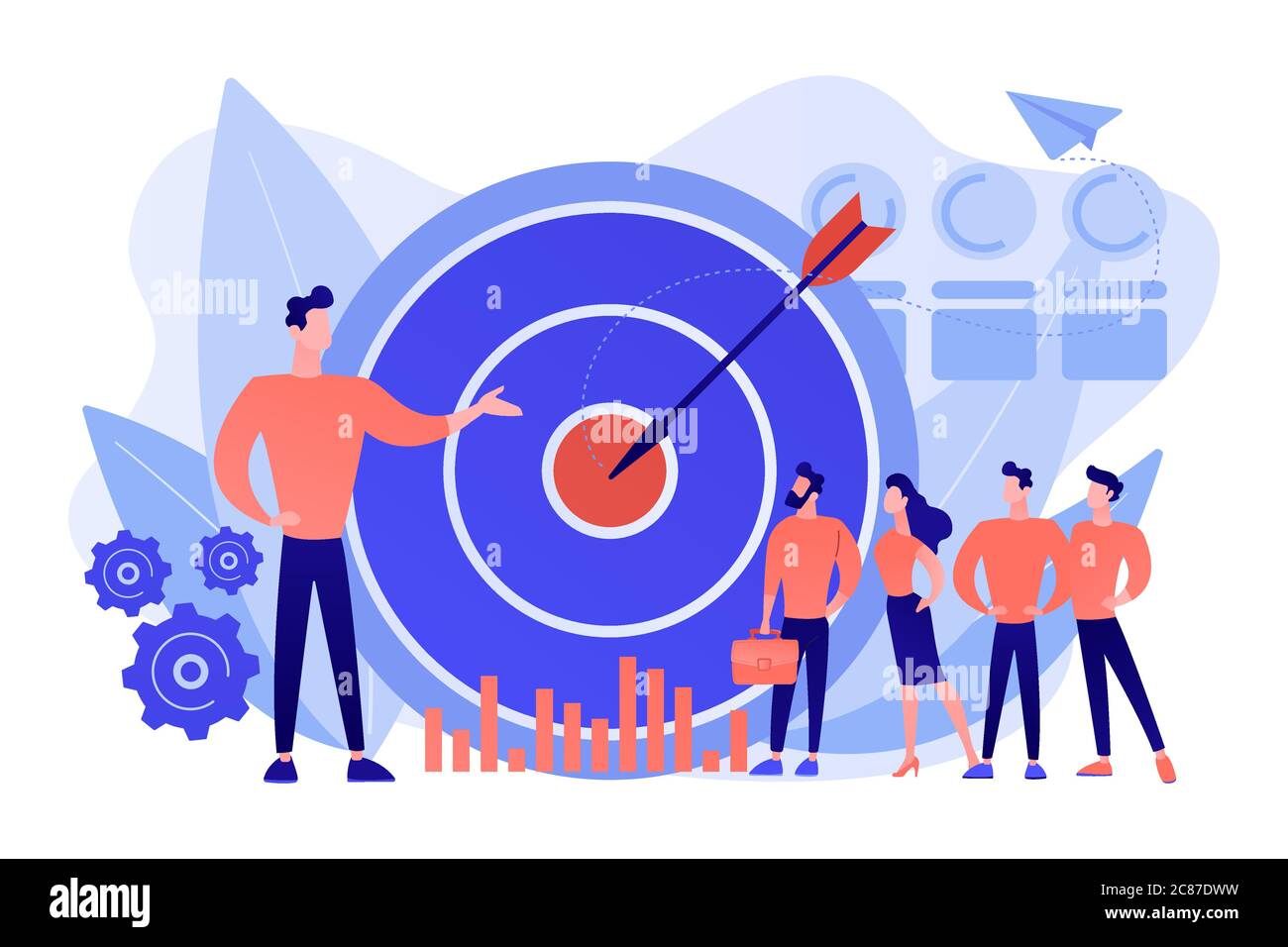 Internal marketing concept vector illustration Stock Vector Image & Art ...