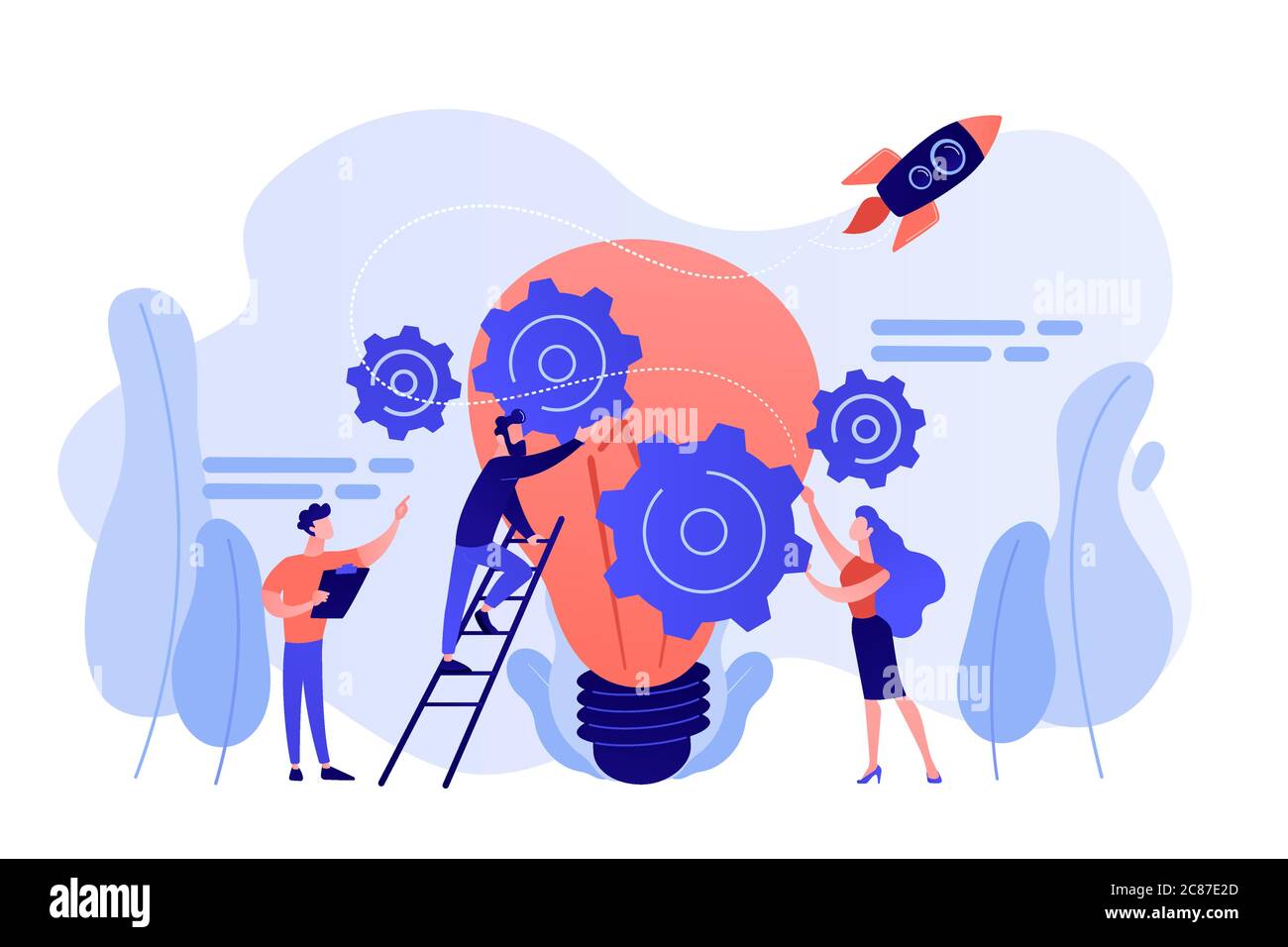 Idea management concept vector illustration Stock Vector Image & Art ...
