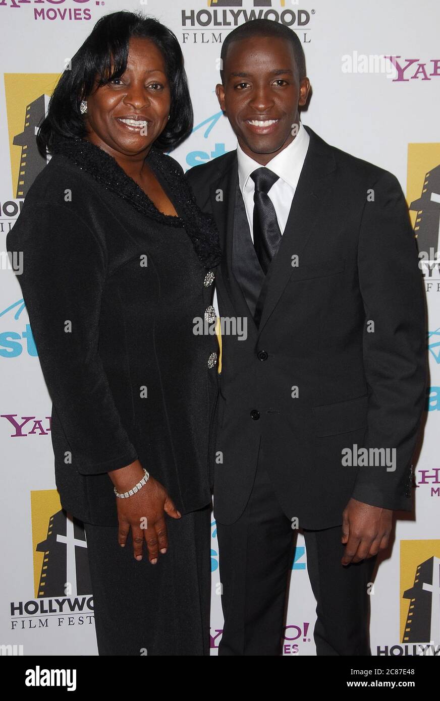 Elijah Kelley and Mom at the Hollywood Film Festival's 11th Annual ...