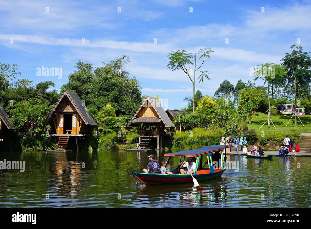 Dusun Bambu Family Leisure Park, Lembang, Bandung, West Java, Indonesia ...