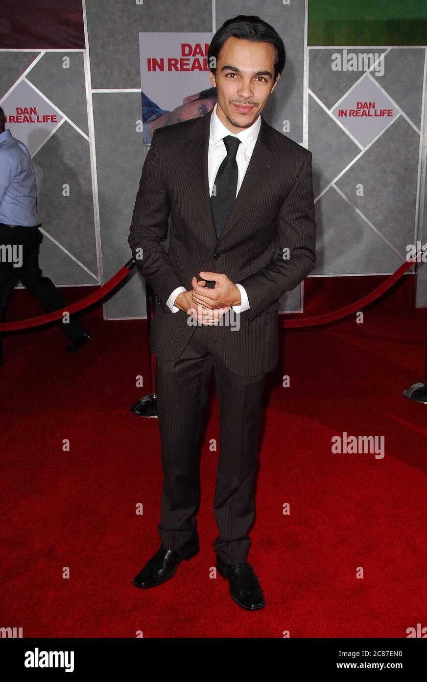 Shalim Ortiz at the World Premiere of "Dan In Real Life" held at the El ...