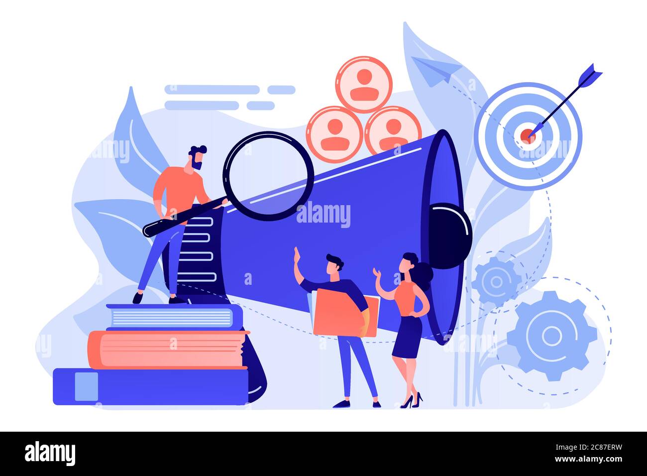 Target group concept vector illustration Stock Vector Image & Art - Alamy