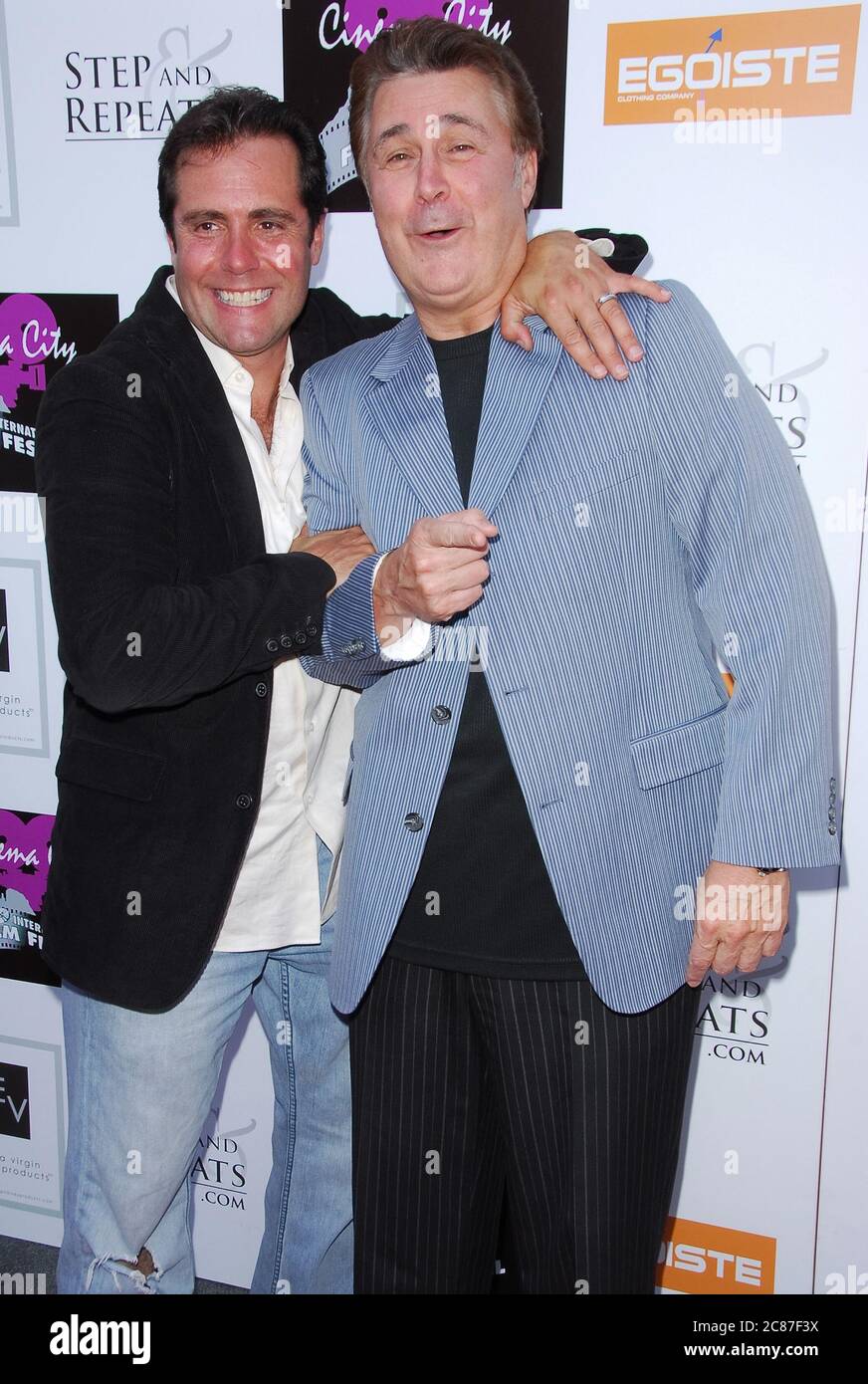 Writer/Director James Quattrochi and Leo Rocci at The 1st Annual Cinema ...