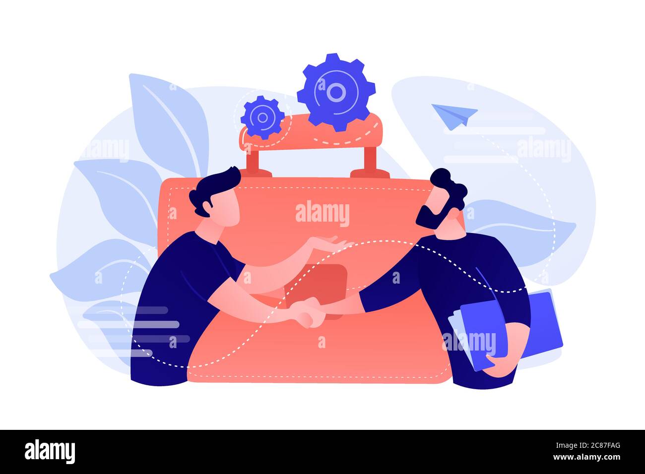 Partnership concept vector illustration Stock Vector Image & Art - Alamy