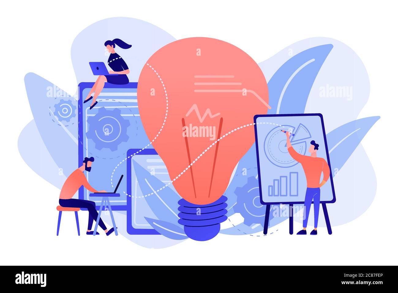 Competitive intelligence concept vector illustration Stock Vector Image ...