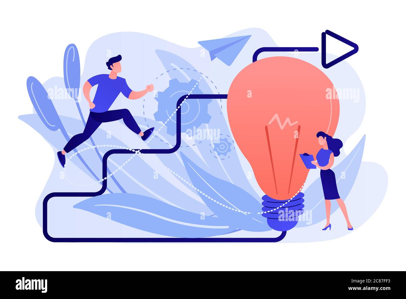 Inspiring scene Stock Vector Images - Alamy