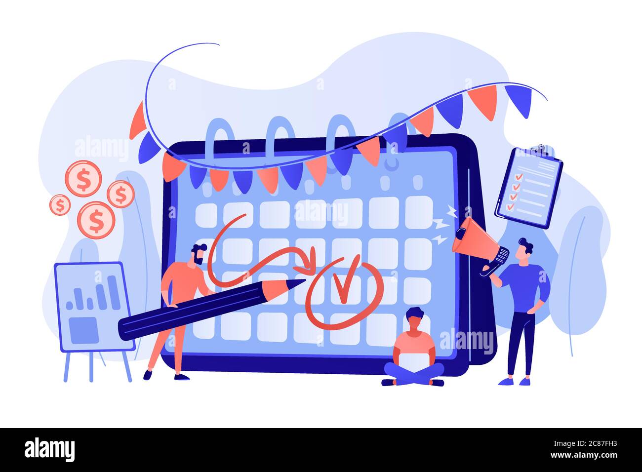 Brand event concept vector illustration Stock Vector Image & Art - Alamy