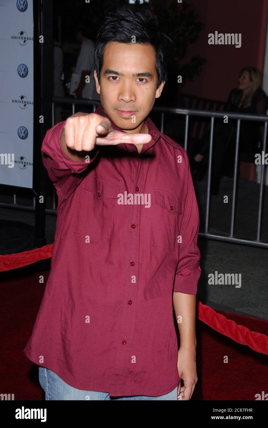 Daniel Yabut at the World Premiere of "Elizabeth: The Golden Age" held ...