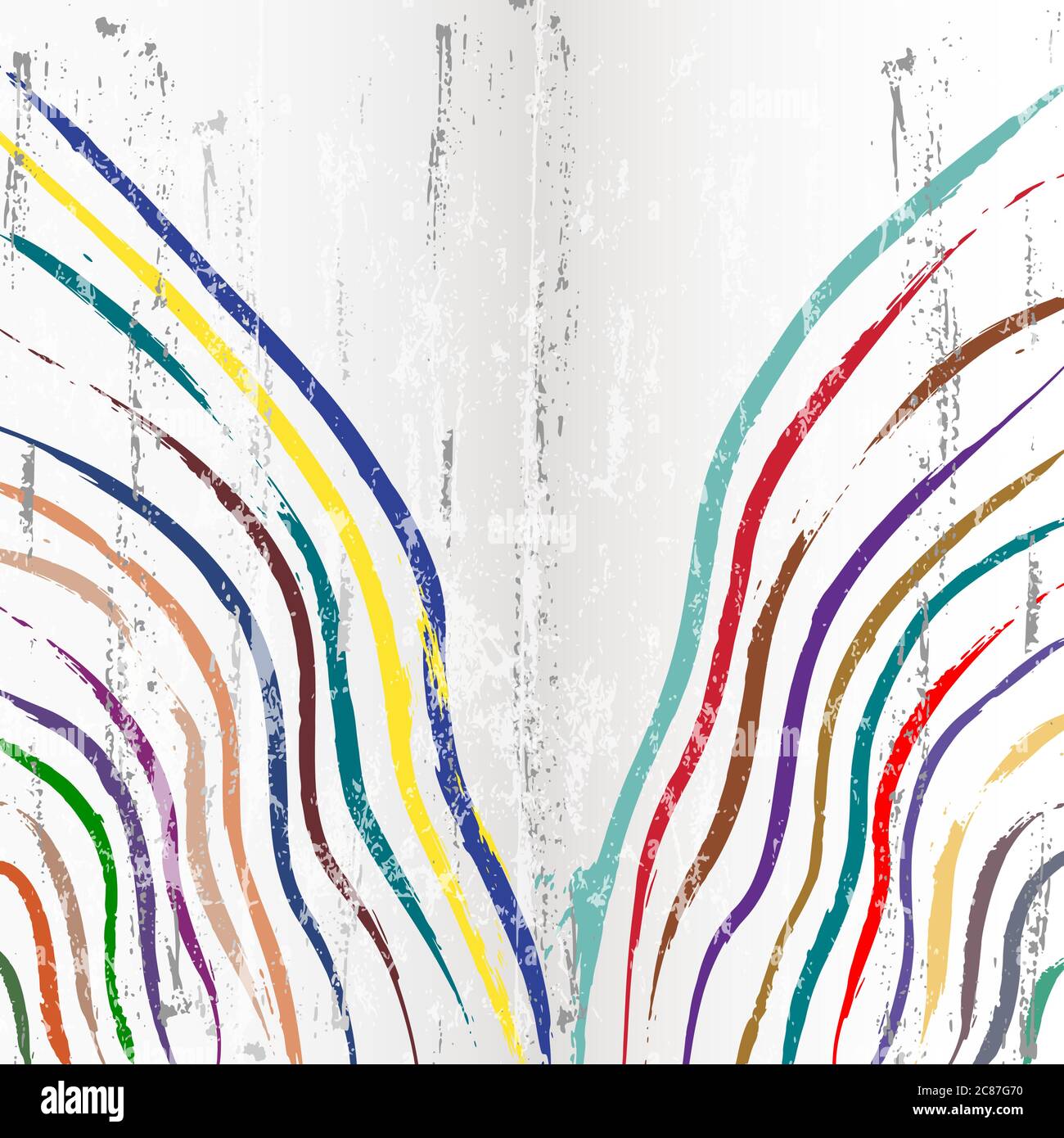 Abstract waves painting hi-res stock photography and images - Alamy