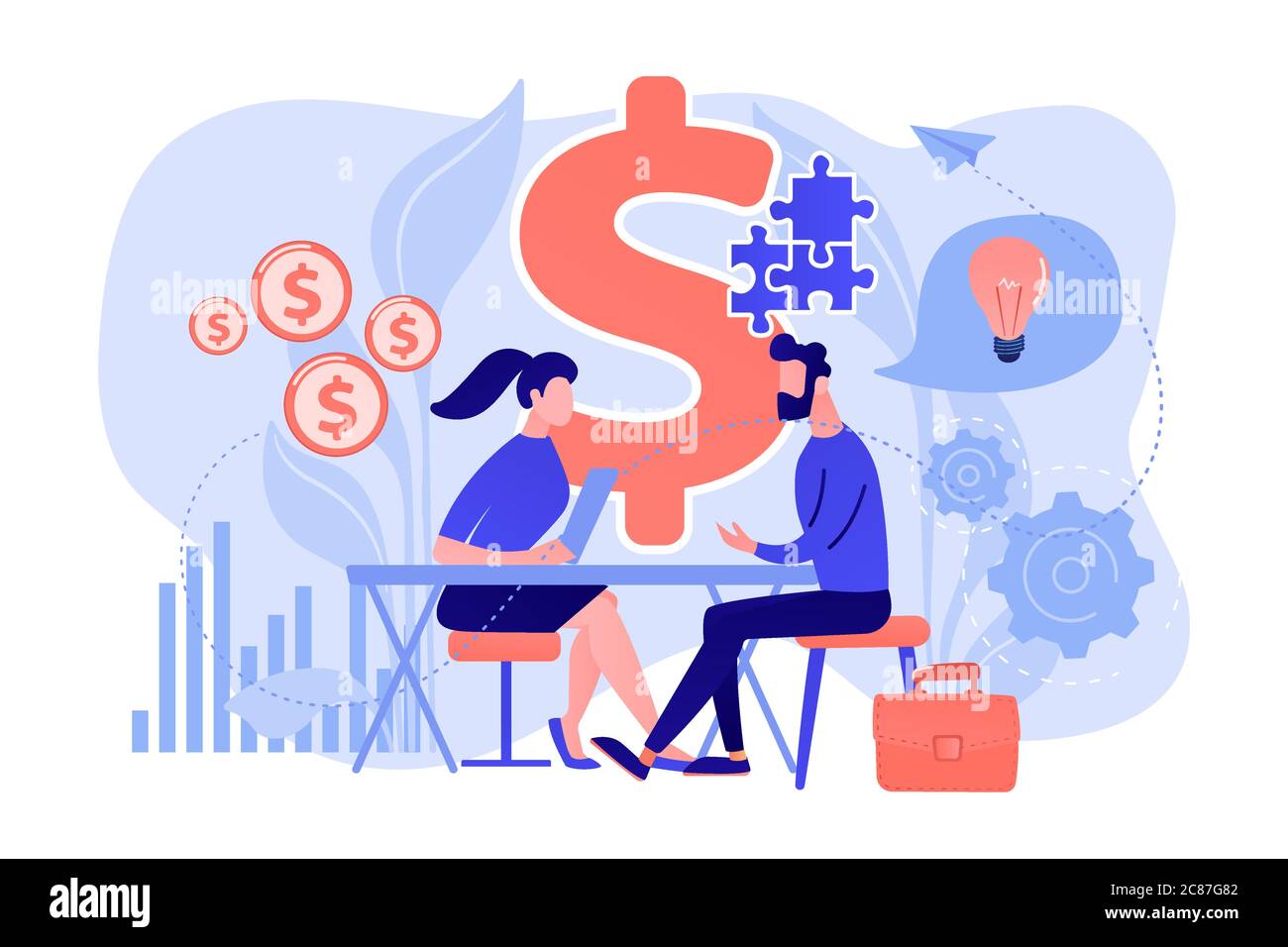 Consultative sales concept vector illustration Stock Vector Image & Art ...