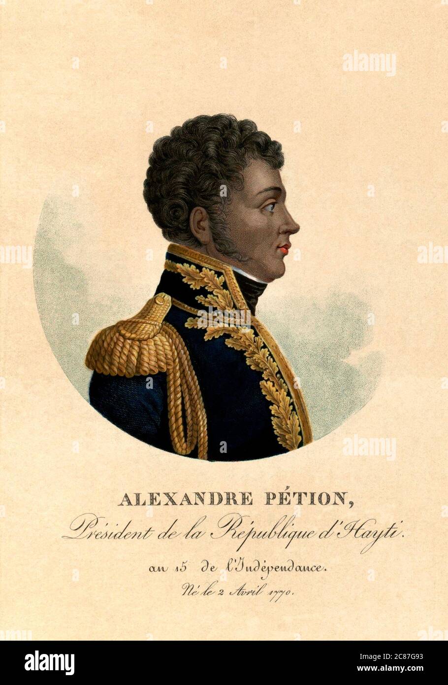 Alexandre sabes petion 1770 1818 hi-res stock photography and images ...