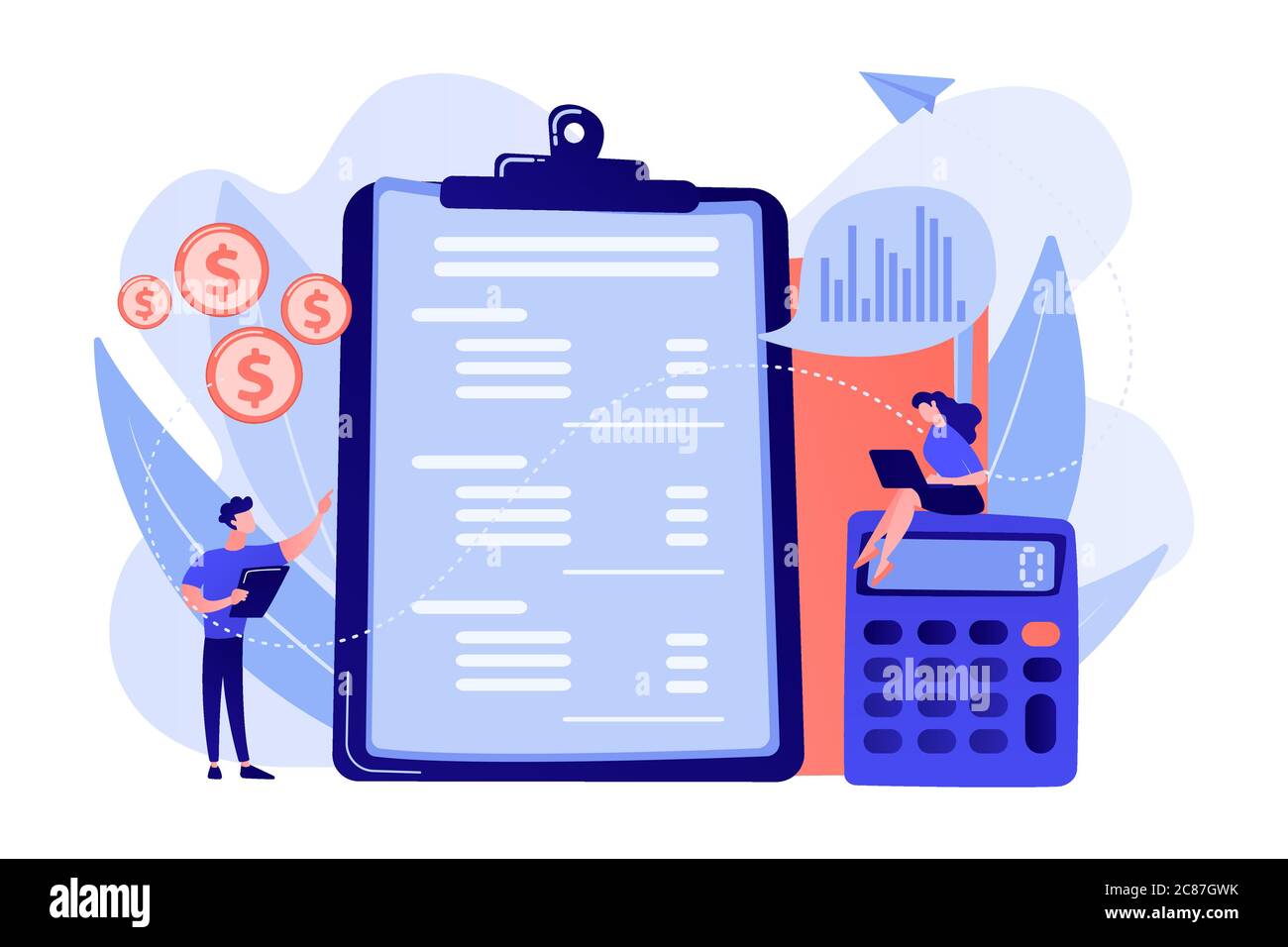 Income statement concept vector illustration Stock Vector Image & Art ...