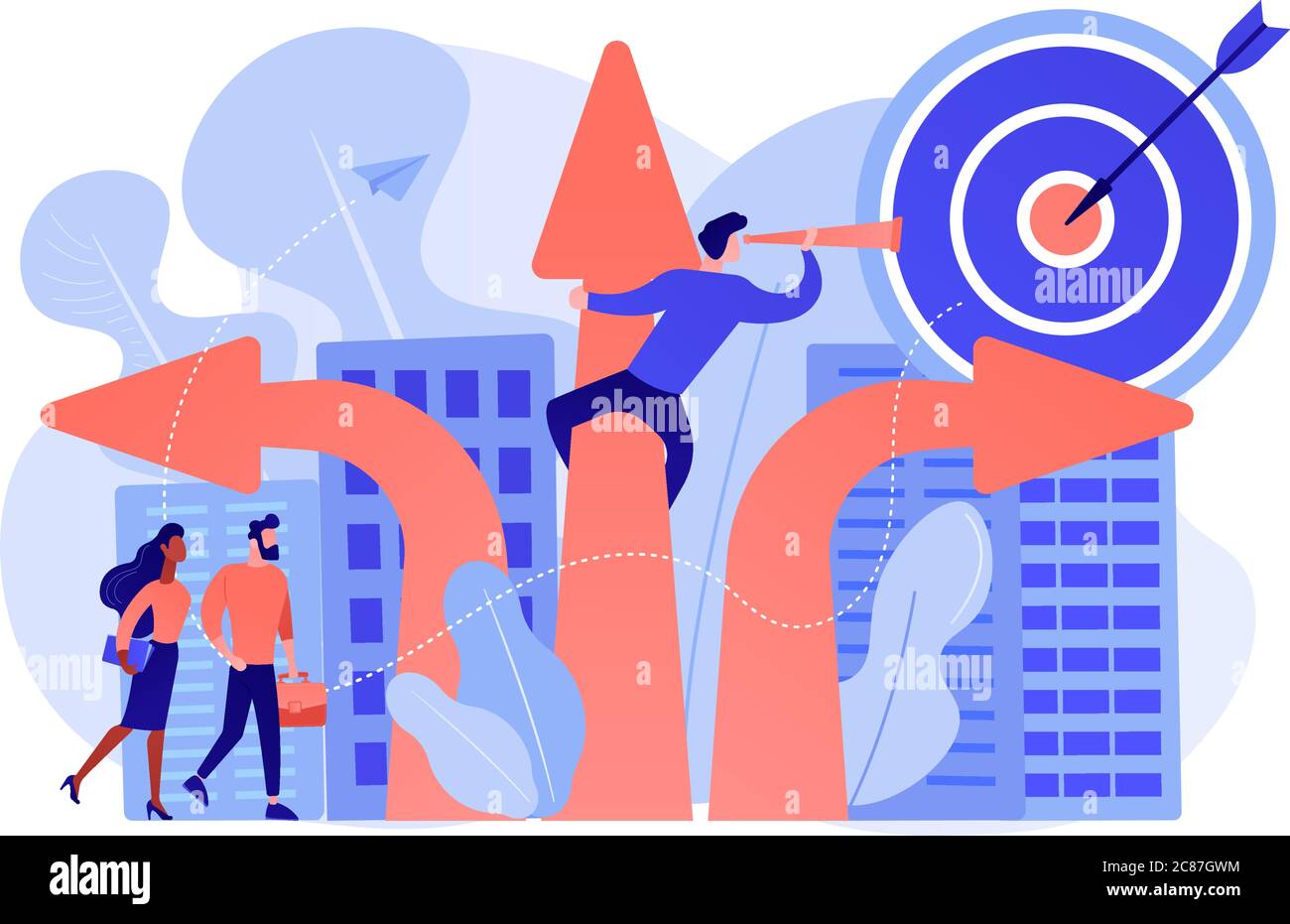 Career change concept vector illustration Stock Vector Image & Art - Alamy