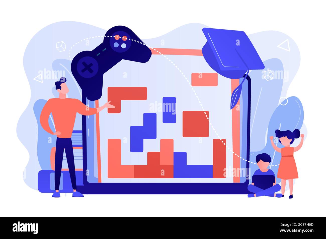 Children entertaining Stock Vector Images - Alamy