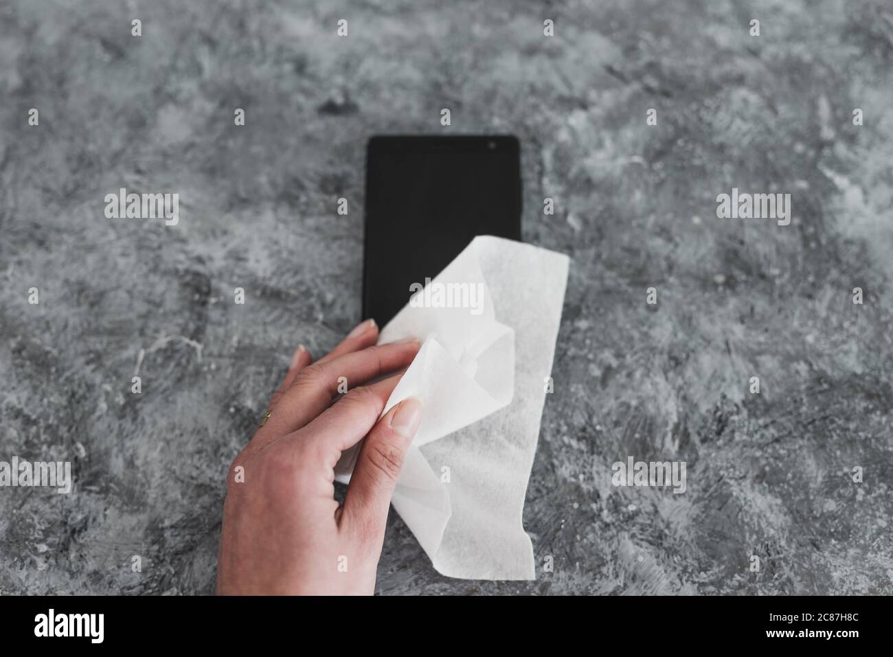 the new normal after covid-19 and concet of sanitizing surfaces, hand ...