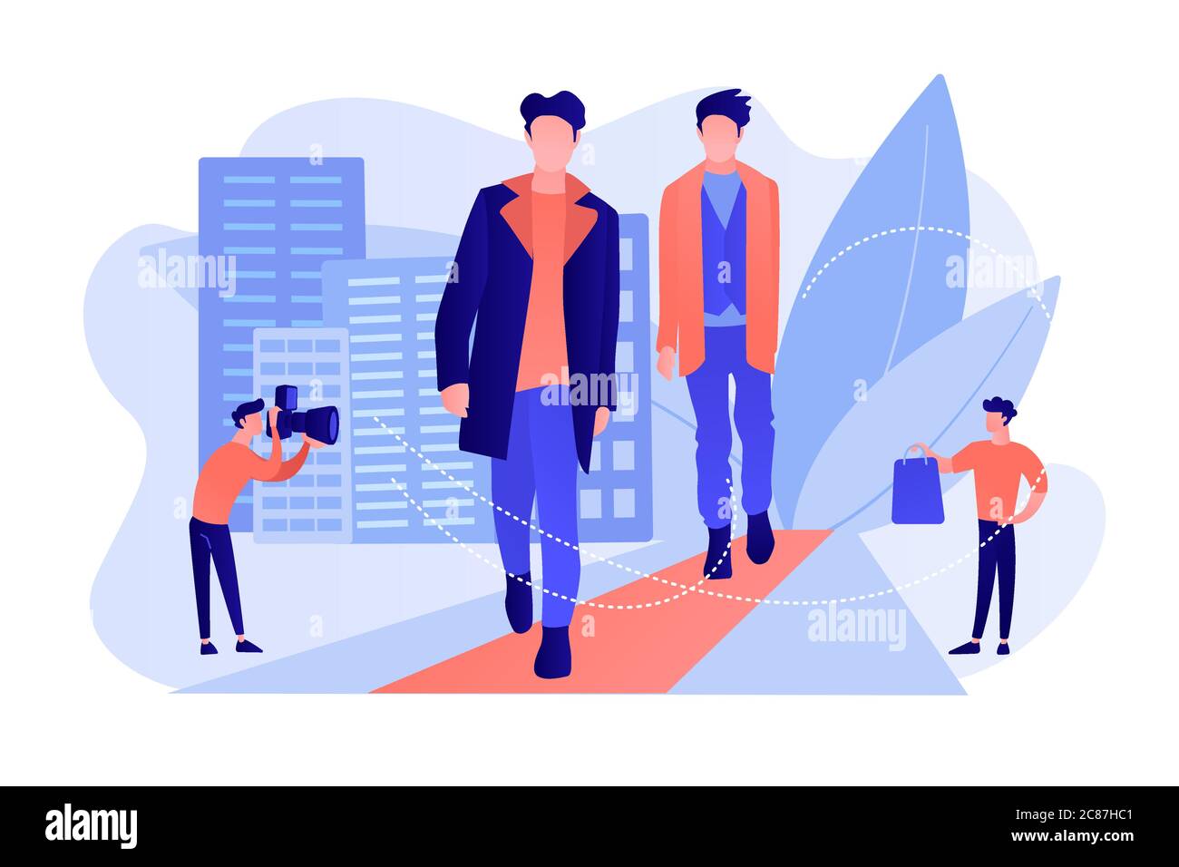 Fashion show backdrop Cut Out Stock Images & Pictures - Alamy