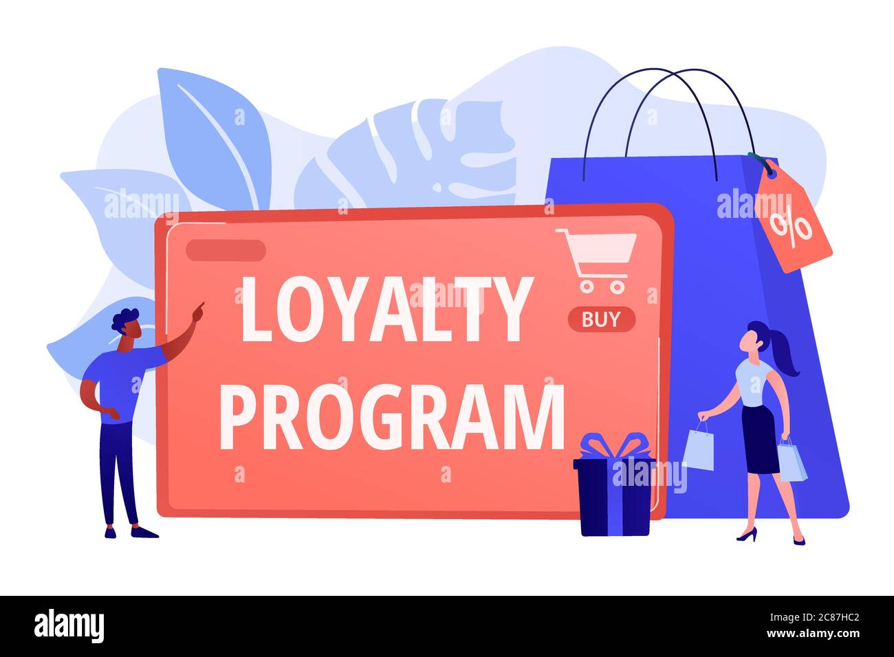 Loyalty program concept vector illustration Stock Vector Image & Art ...