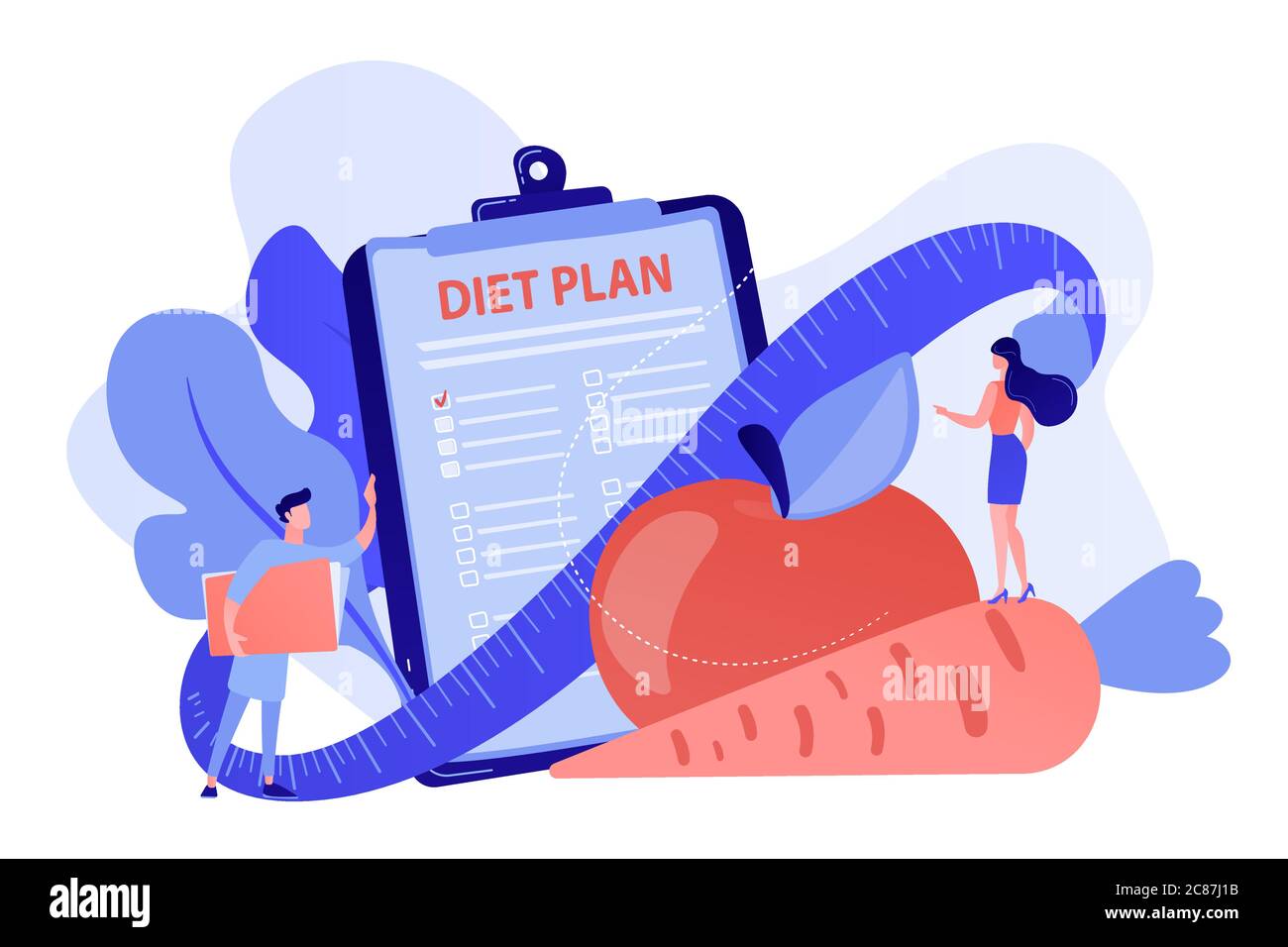 Nutrition diet concept vector illustration Stock Vector Image & Art - Alamy
