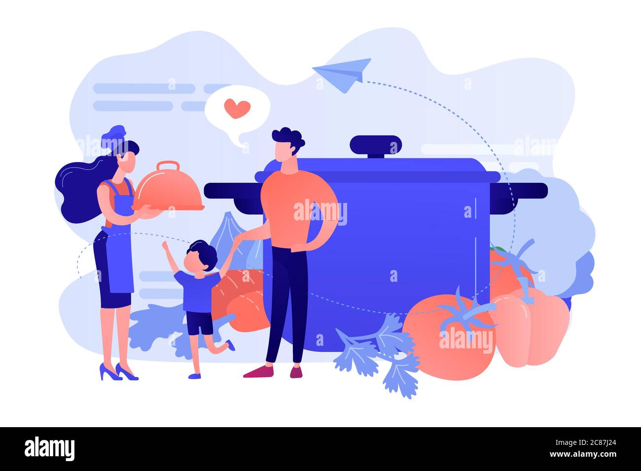 Home cooking concept vector illustration Stock Vector Image & Art - Alamy