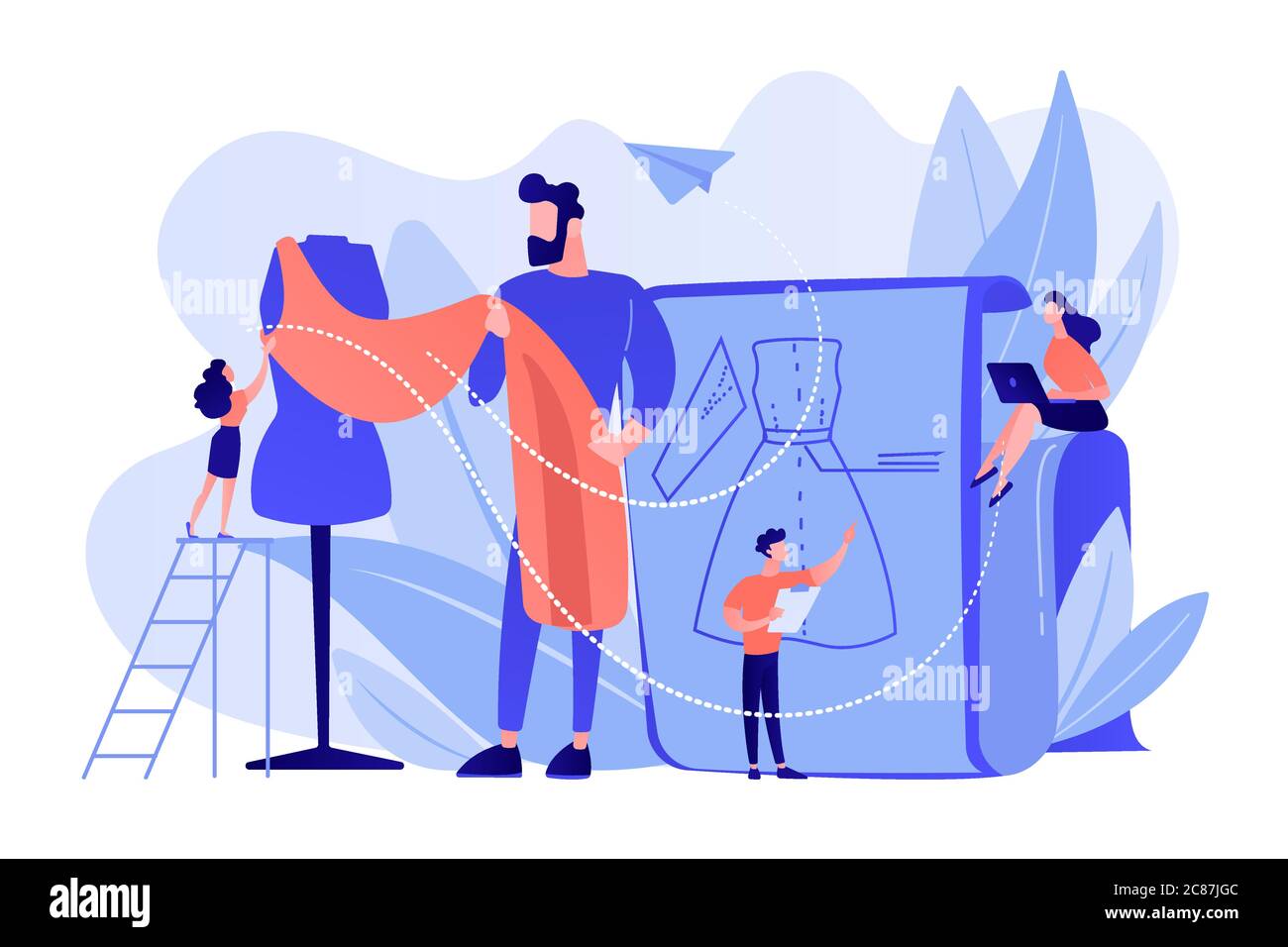 Fashion design concept vector illustration Stock Vector Image & Art - Alamy